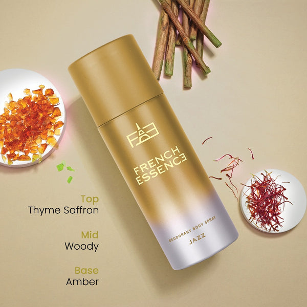 Jazz Perfume Body Spray - Refreshing & Bold Spray | French Essence