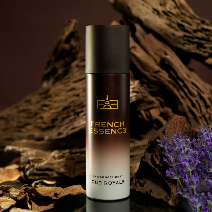 French Essence Oud Royale No Gas Deodorant Body Spray for Men and Women